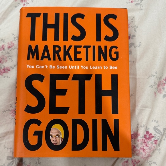 Other | This Is Marketing By Seth Godin Orange Cover | Poshmark